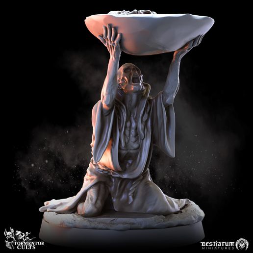 🙏 Praying Cultists x 5・ 3D File for 3D printing・Cults