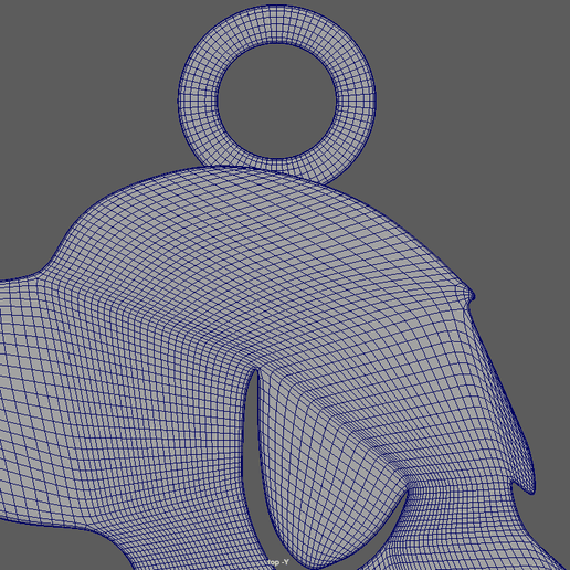 🐕 Golden Retriever Dog Key Ring // Design 01・ STL File for 3D printing ...