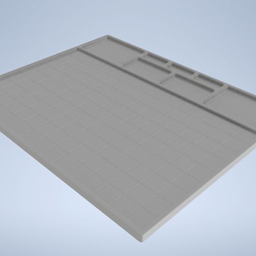 🏗️ Desk Mat for 3d Printing or Modeling・Free STL File for 3D printing・Cults