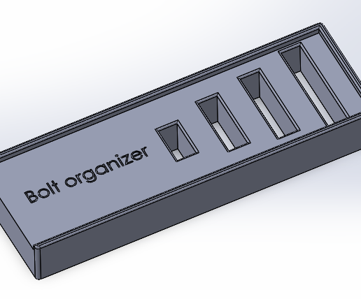 🔩 bolt organizor for easier evaryday life・ STL File for 3D printing・Cults