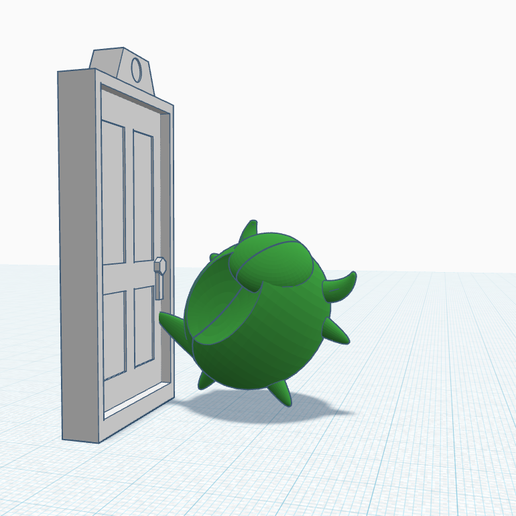 STL file Chucklebone Mike Wazowski 🚪 ・3D print model to download・Cults