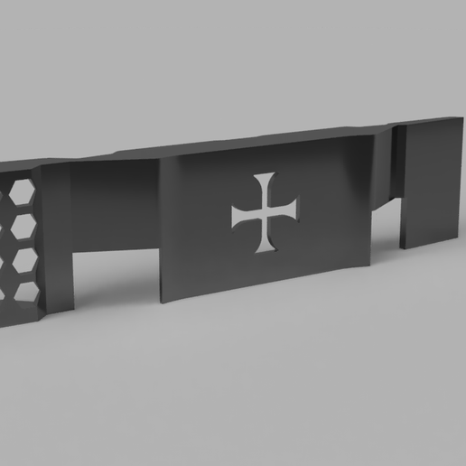 🛡️ Geprc MK4 7inch side shield defence clipse・ STL File for 3D printing ...