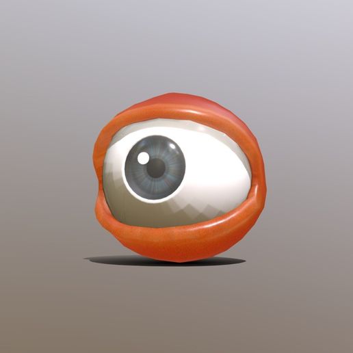 ⚕️ Stylized Human Eyeball Anatomy Asset – High Detail Medical 3D Model ...