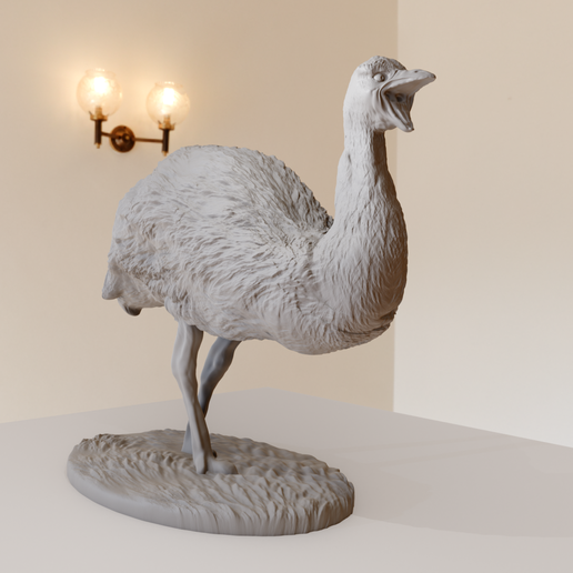 🐦 emu screaming stl・ STL File for 3D printing・Cults