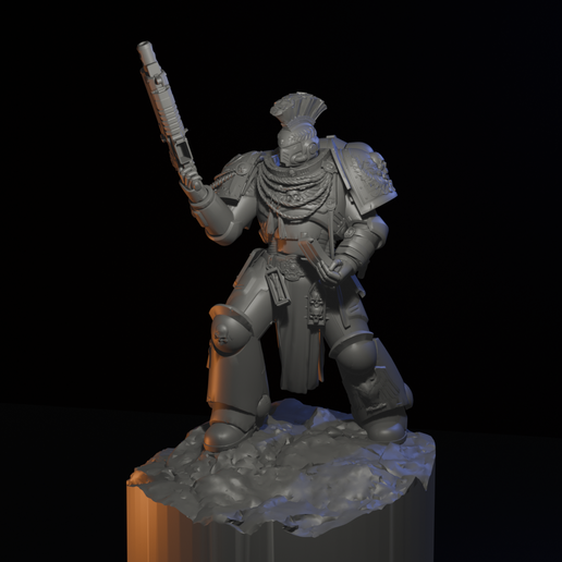 3D file Marine Reloading with Relic Armor 🛰 ・Design to download and 3D ...