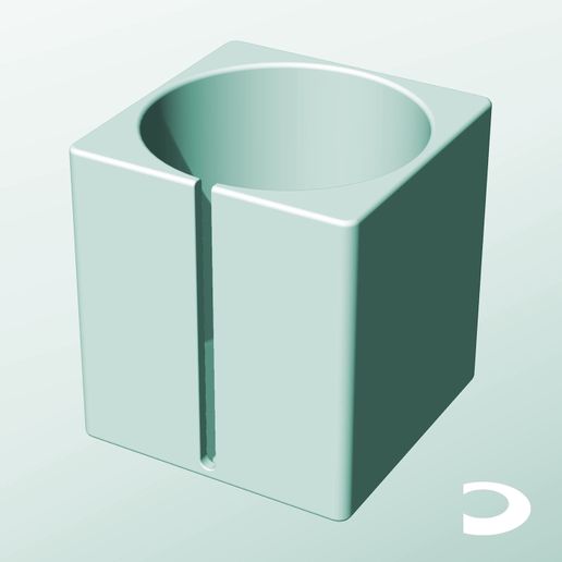 Free STL file CS162-190-S Slotted Modular Stacking Storage Boxes Bins ...