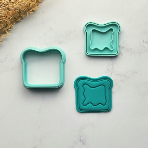 🍪 Toast cookie cutter・ STL File for 3D printing・Cults