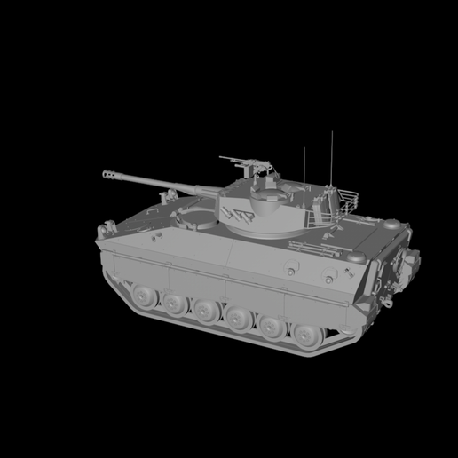 🤌 Modelo 3D del vehículo blindado italiano C13 T90・Archivo OBJ para ...