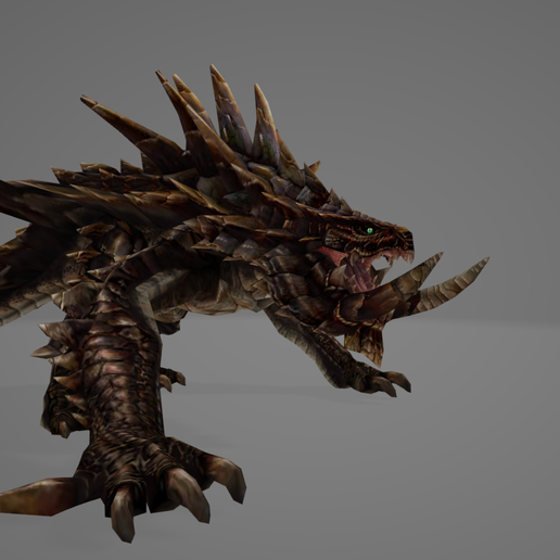 👹 MONSTER HUNTER AKANTOR・ STL File for 3D printing・Cults