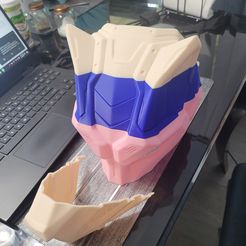 3D printer EVO WOLF - COSPLAY SCI-FI MASK - DIGITAL STL FILE FOR 3D ...