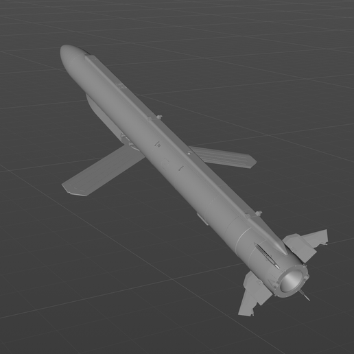 🗺️ Russian Grom-E1 air-to-ground missile 3D model material・ STL File ...