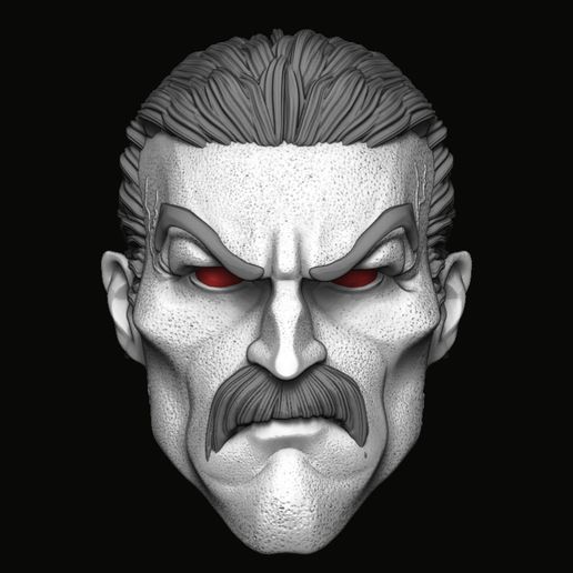 🦸 viltrumites thragg head・ STL File for 3D printing・Cults