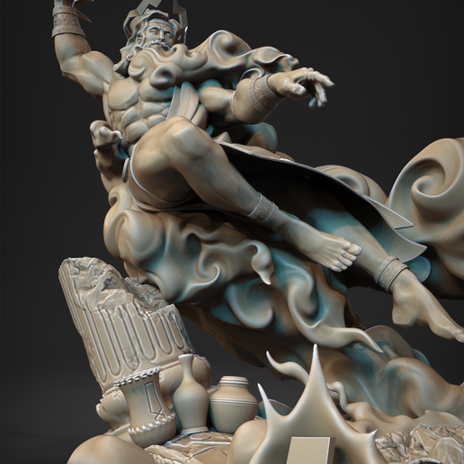 🇬🇷 ZEUS from HADES II・ 3D File for 3D printing・Cults
