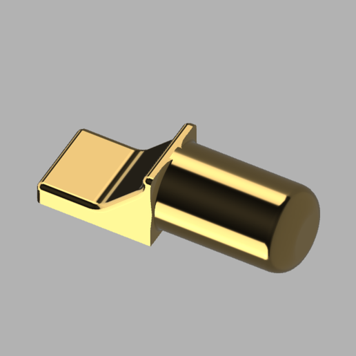 📚 Book Shelf Peg Nub Pin・Free STL File for ・Cults