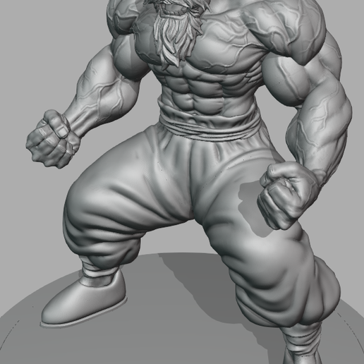 STL file Master Roshi Full Power - Dragon Ball 3D print model 🐉 ・3D ...