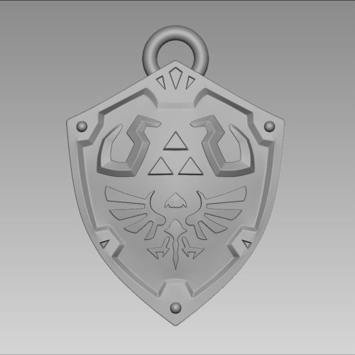 🔗 Legend of Zelda: Link Shield・ STL File for 3D printing・Cults