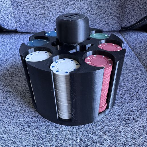 🃏 Poker Chip Storage/Carrying Case (256 chips + dealer, big blind ...