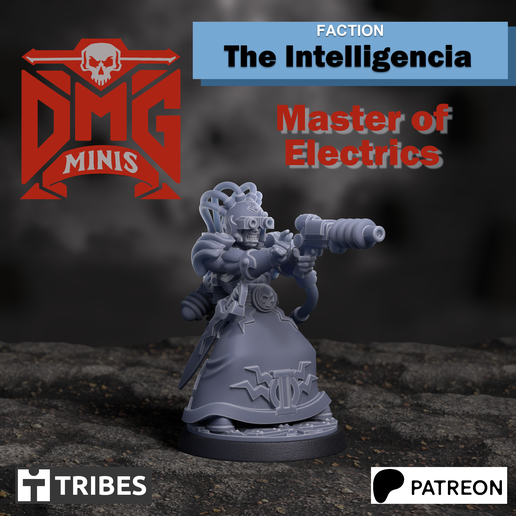 🎲 The Intelligencia Master of Electrics・ 3D File for 3D printing・Cults