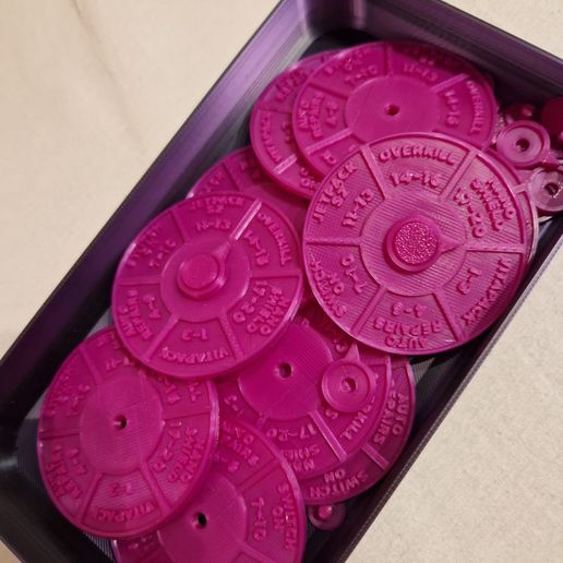 3D print Infinity the Game adjustable Speedball Token • made with Bambu ...