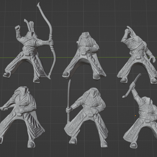 OBJ file Elf allied Helm knights 🧝 ・3D printing template to download・Cults