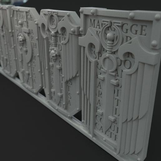 ⚔ Ultra Chapter Bullet Sponges (shields)・Free STL File for ・Cults