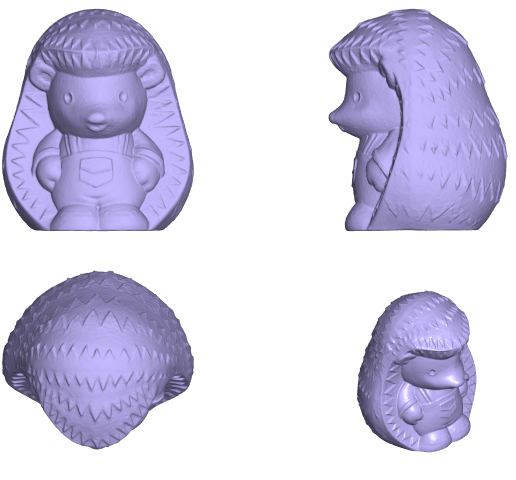 STL file hedgehog 02 🦔 ・3D printer design to download・Cults