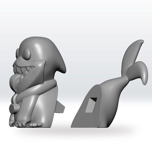 🦈 Jeff The Land Shark Marvel Rivals STL 3D Model Fanart・ STL File for ...