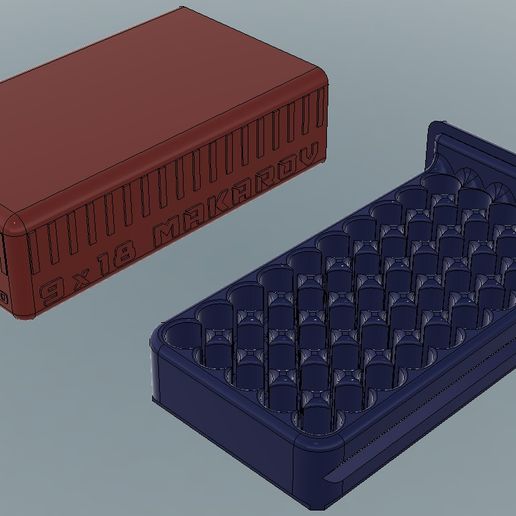 STL file Tactical Box 9x18 Makarov 10x5 (ammo box) 📦 ・3D printer model ...