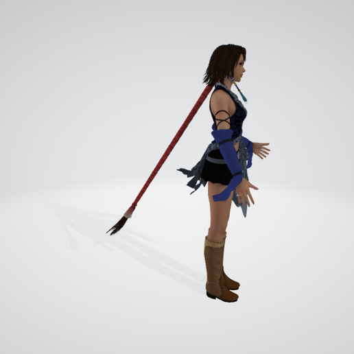 STL file Yuna 2 from Final Fantasy X 3D Model 🎨 ・3D printer model to ...