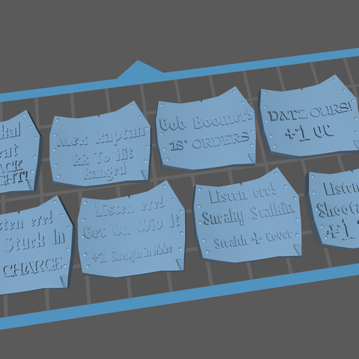 🎲 40k Ork Stratagem Tokens (updated 3/12/2025 with More Dakka!)・Free 3D ...