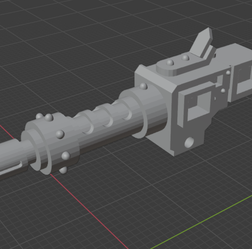 🔫 40K Ork Machine Gun replica・Free 3D File for ・Cults