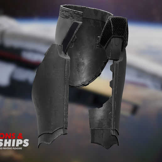 🪖 N7 Armour - Mass Effect・ STL File for 3D printing・Cults