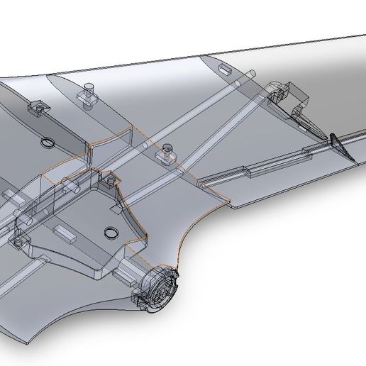 🪶 3D Flying Wing・ 3D File for 3D printing・Cults