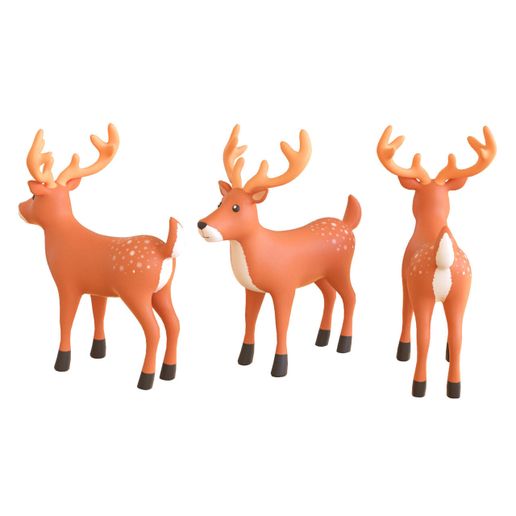 👤 Reindeer NO.2・ STL File for 3D printing・Cults