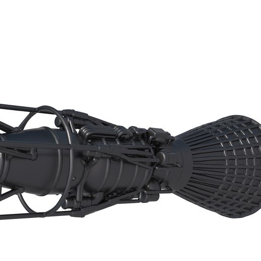 🚀 SpaceX Raptor / Rocket Engine / Rocket Engine stl / rocket printer ...
