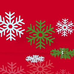 Download 9 3D models from Snowflakes listed by ofthevalley • 3D printer ...