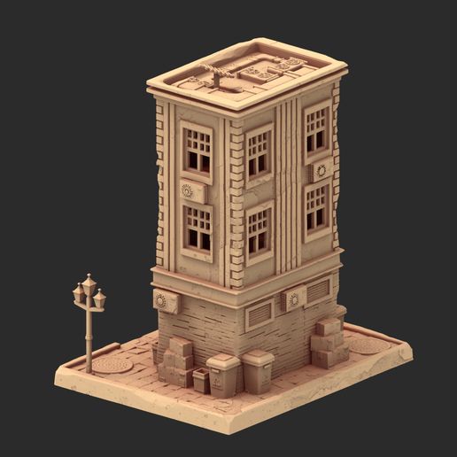 🤏 Small Town USA - 1900s - 6 Printable STL Buildings・Archivo 3D para ...