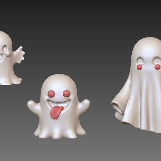 👻 Ghost・ STL File for 3D printing・Cults