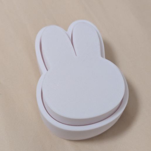 👌 Miffy fidget clicker・3D Print with the Kingroon KP3S 3D printer・Cults