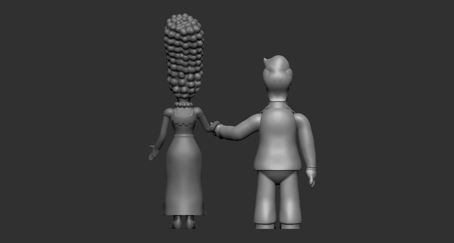 Descargar archivo OBJ Homero y Marge • Diseño para impresión en 3D ・ Cults Descargar archivo OBJ Homero y Marge • Diseño para impresión en 3D ・ Cults