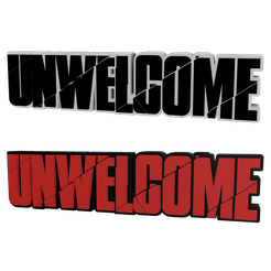 Unwelcome best STL files for 3D printing・2 models to download・Cults