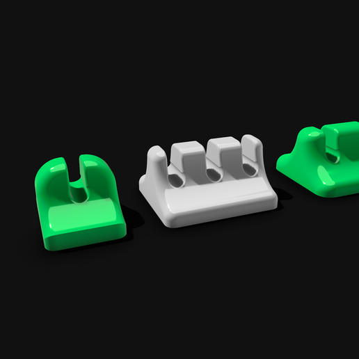 🔌 Clip Cable Management Organizer・ STL File for 3D printing・Cults