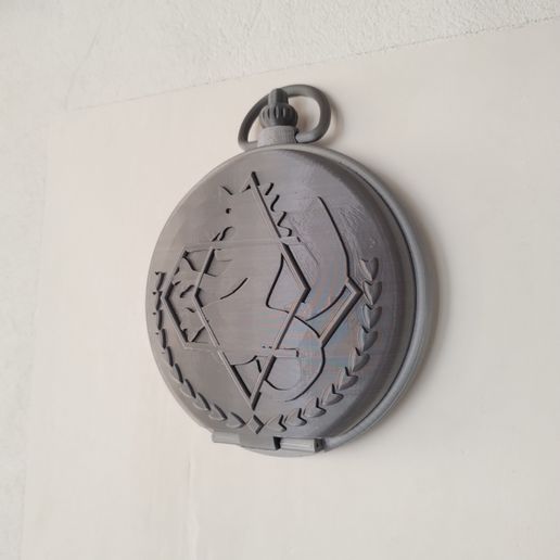 STL file Alchemist - Wall Clock 🕰️ ・Model to download and 3D print・Cults
