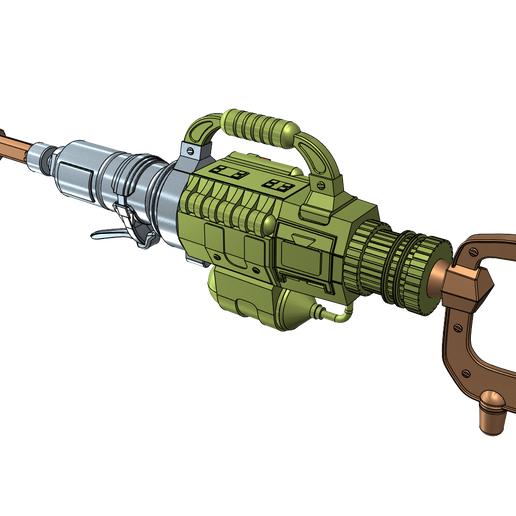 🔫 Bioshock neca Rosie rivet gun・ STL File for 3D printing・Cults