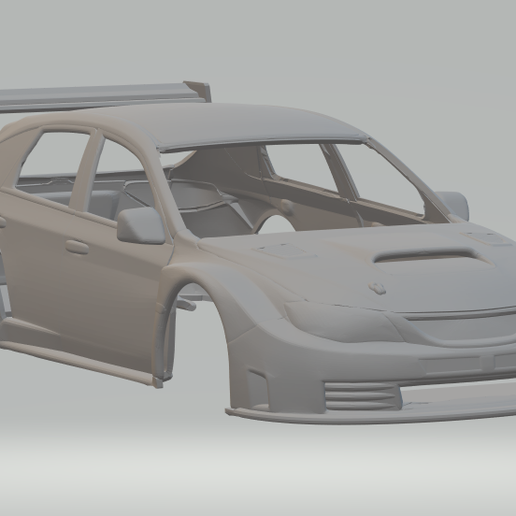 🏎️ Subaru impreza WRX gt race car・ STL File for ・Cults