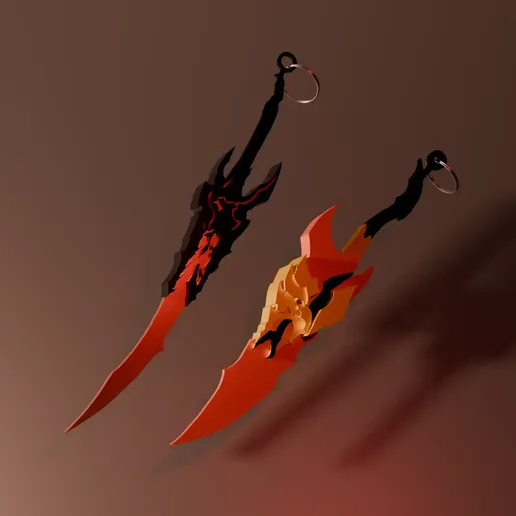 Archivo 3D Subir de nivel en solitario - Dagas de la ira de Kamish ...