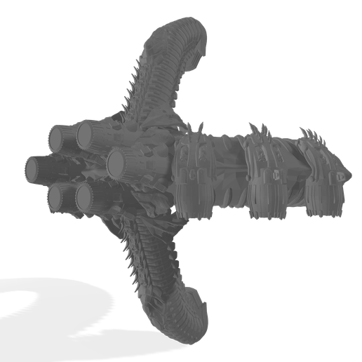 STL file The First Descendant - Vulgus Truth Gunship 🚢 ・3D printing ...