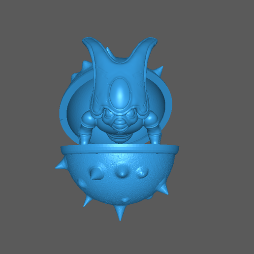 STL file Cell larva hatching from Dragon Ball egg 🐣 ・3D printing model ...