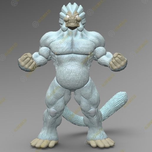 🎁 Oozaru ultra instinct・ OBJ File for ・Cults