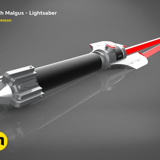 🎬 Darth Malgus's lightsaber・ 3D File for ・Cults